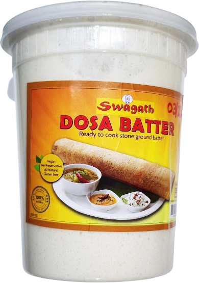 Fresh Dosa Batter - 32oz/64oz | Aha Indian Food Truck